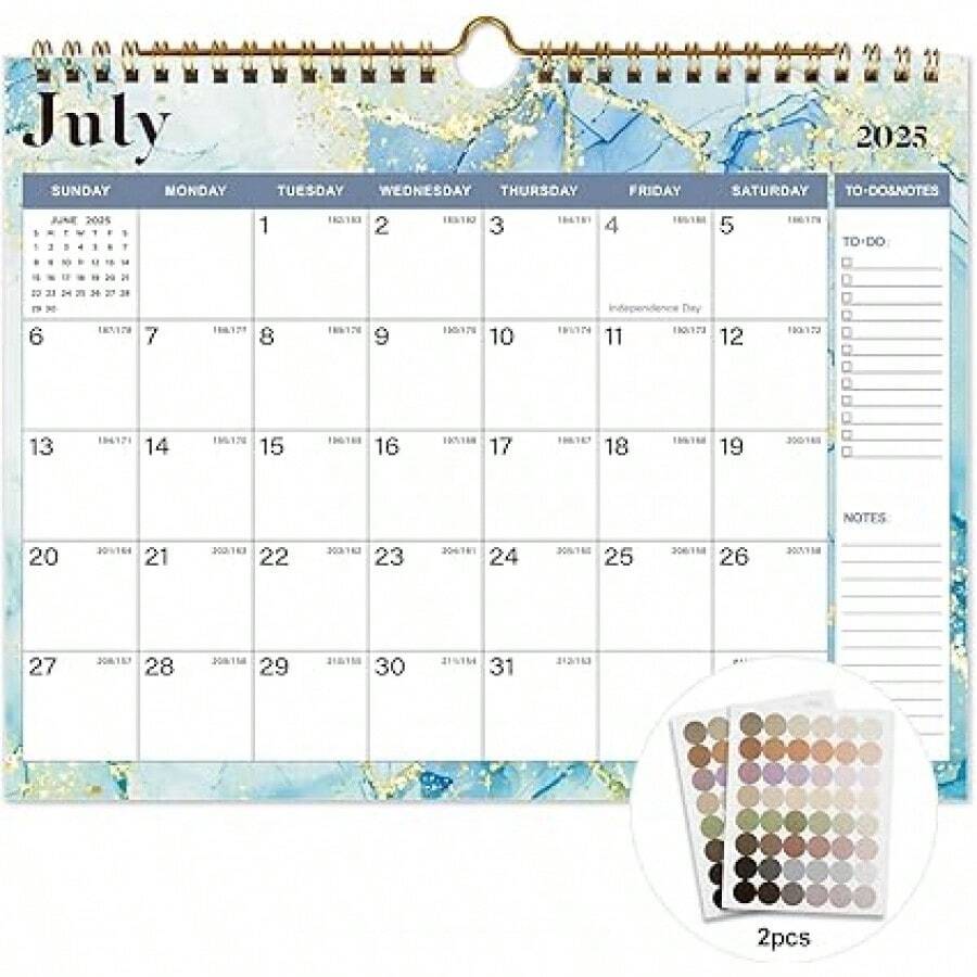 2025-2026 Wall Calendar - 18 Monthly Wall Calendar, July 2025 ...