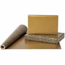 Papyrus Reversible Wrapping Paper Leopard And Gold 175 Sq. Ft. 1Roll ...