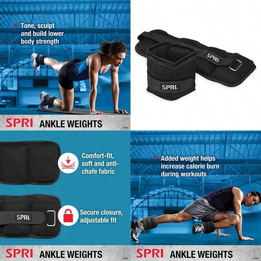 Adjustable Ankle Weights Walking Weights For Gth Training Exercises ...
