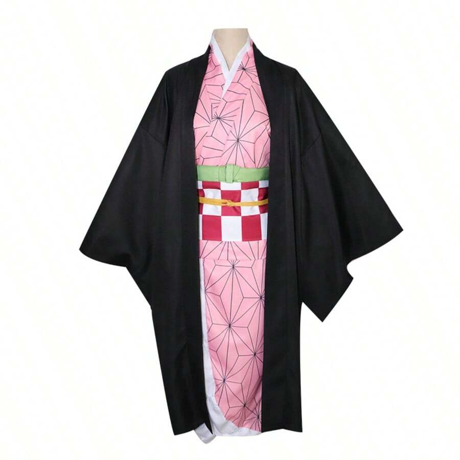 Kanroji Mitsuri Komplettset Cosplay Costume Team Uniform Cosplay Outfit ...