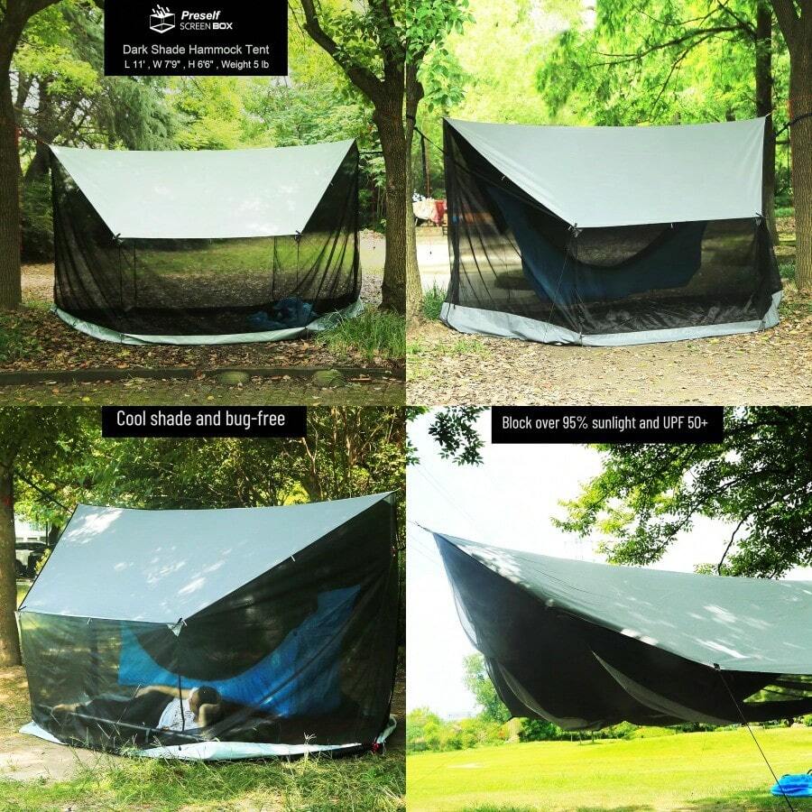 Lightweight No Bug Screen House For Hammock Canoe Picnics Backyards ...