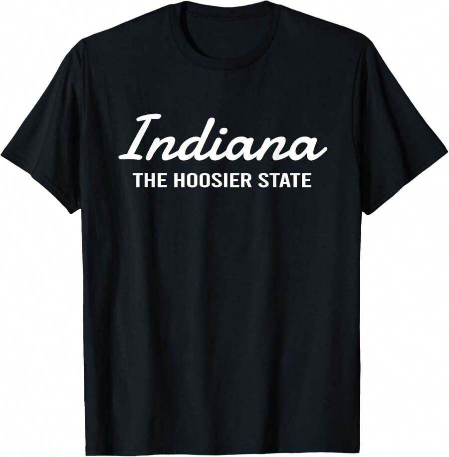 Indiana - Throwback Design - Classic T-Shirt | SHEIN USA