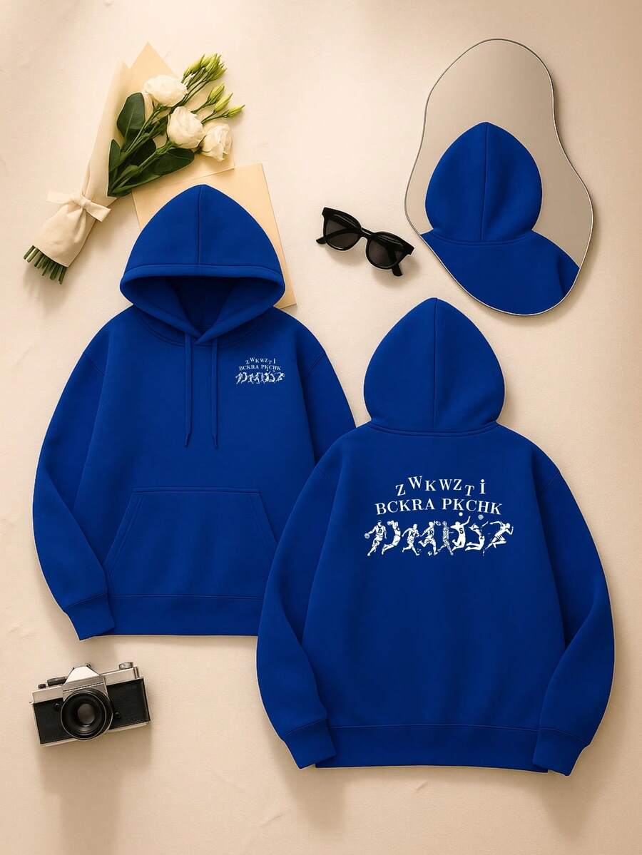 Women' Double-Sided Printed Hoodie Twenty Becka Psyche 500g Double ...