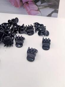 30pcs Black Small Clips For Ladies, Cute Mini Grab Clips, Side Hair ...