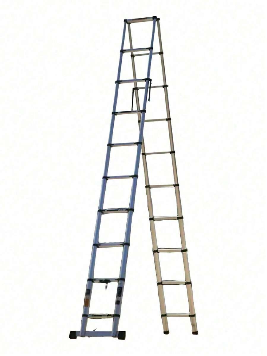 Escada Retrátil Telescópica 7 Metros Dobrável 20 Degraus | SHEIN Brasil