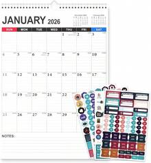KINGTLE 2026 Wall Calendar, 18 Months From January 2026 To June 2027 ...