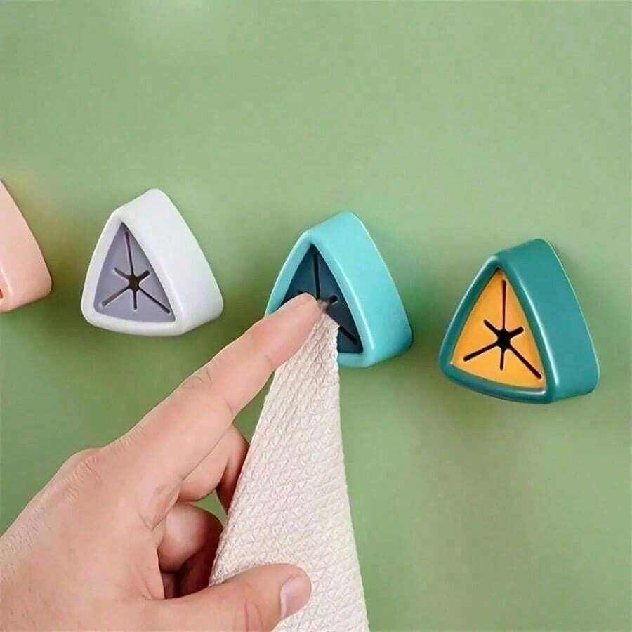 1Pc Non-Porous Wall-Mounted Kitchen Towel Rack - Easy-To-Install ...