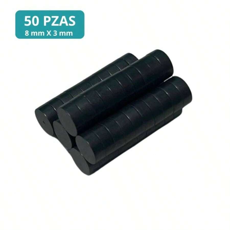 Imn de ferrita redondo, 18mmX4mm 50Pack, Imanes ceramicos redondos ...