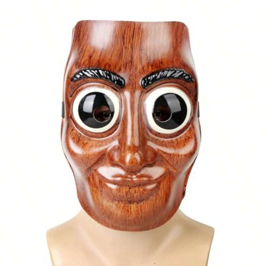 Italian Brainrot Costume Tung Tung Tung Sahur Mask For Adults Full Face ...