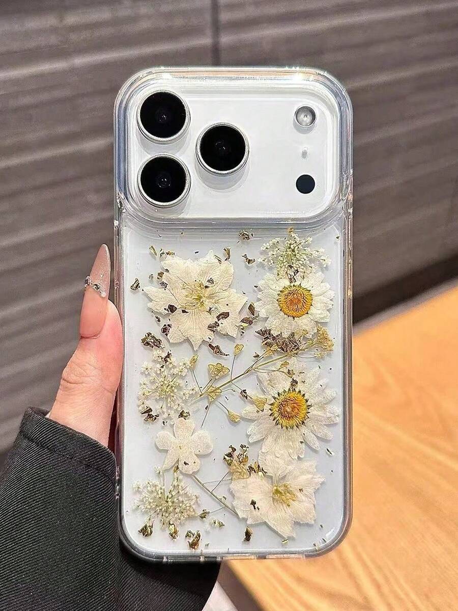 Custodia per telefono alla moda e antiurto con coniglio e fiori dipinti ...