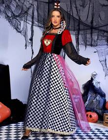 Queen Of Hearts Costume Women Halloween Costume Woman 2025 Alice In ...