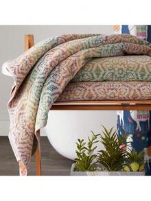 Home Rhapsody Jacquard Bath Towel, Multi | SHEIN USA