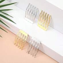 20PCS 5 Teeth Small Tiny Metal Side Hair Combs French Sides Comb Small ...