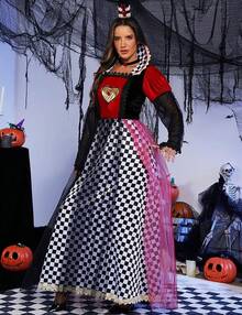 Queen Of Hearts Costume Women Halloween Costume Woman 2025 Alice In ...