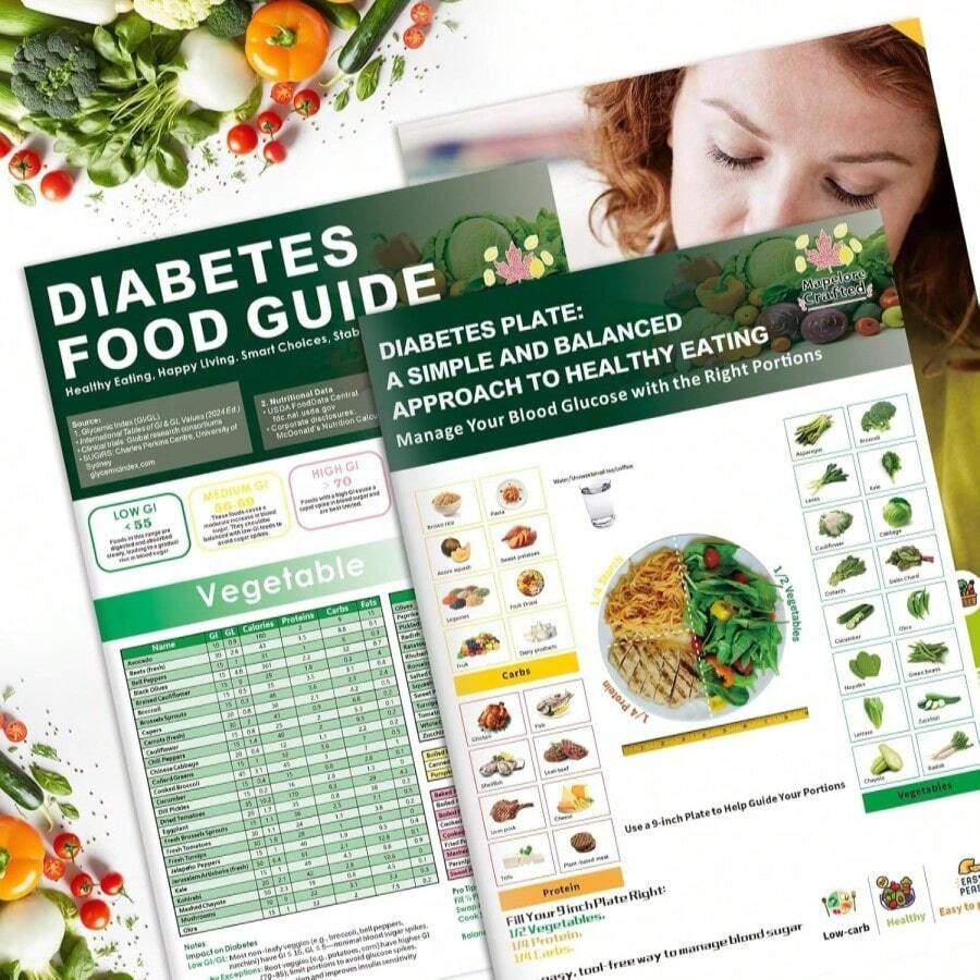 2025 Diabetic Food List And Meal Planner – 3 Count Diabetes Food List ...