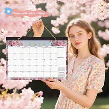 Desk Calendar 2025 - 2026, 18 Months Calendar Runs Until December 2026 ...