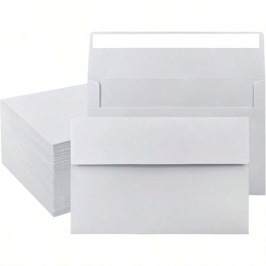 150 Pack A9 Invitation Envelopes For 5x8 Greeting Cards 53 4x83 4 Self ...