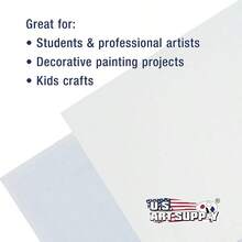 US 5 X Inch Professional Artist Quality Canvas Panels 12 - Pack 1 Full ...