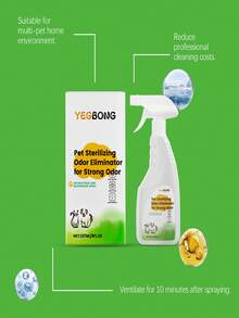 Spray eliminatore di odori per animali domestici, detergente per ...