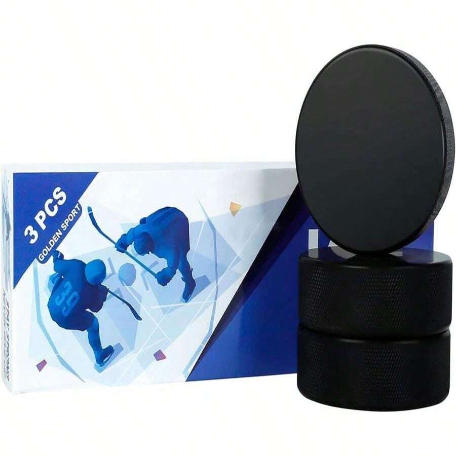 Golden Sport Ice Hockey Pucks, Official Regulation, For Practicing And ...