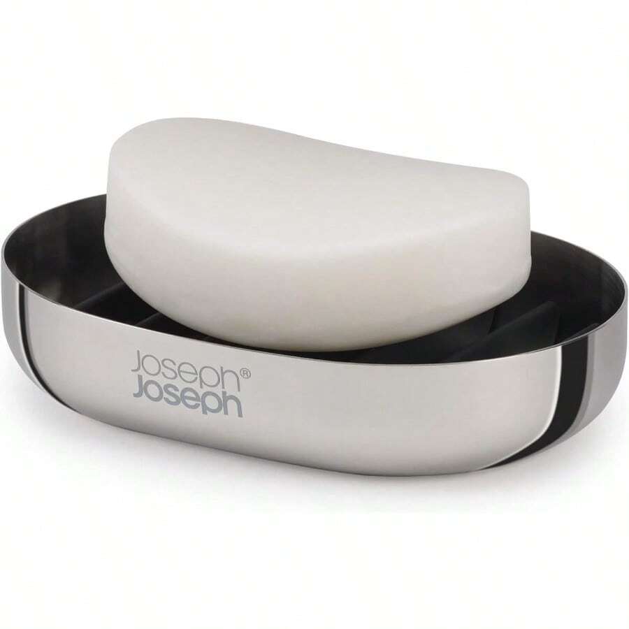 Joseph Joseph EasyStore Luxe Quickdrain Stainlesssteel Soap Dish Holder ...