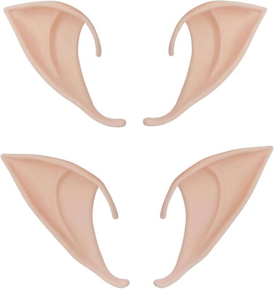 Party Cosplay Cosplay Fairy Pixie Ears Anime Latex Ears Party Dress Up ...