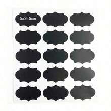 1Pc Kitchen Storage Label Sticker 15 Stickers/Sheet, Matte Erasable And ...