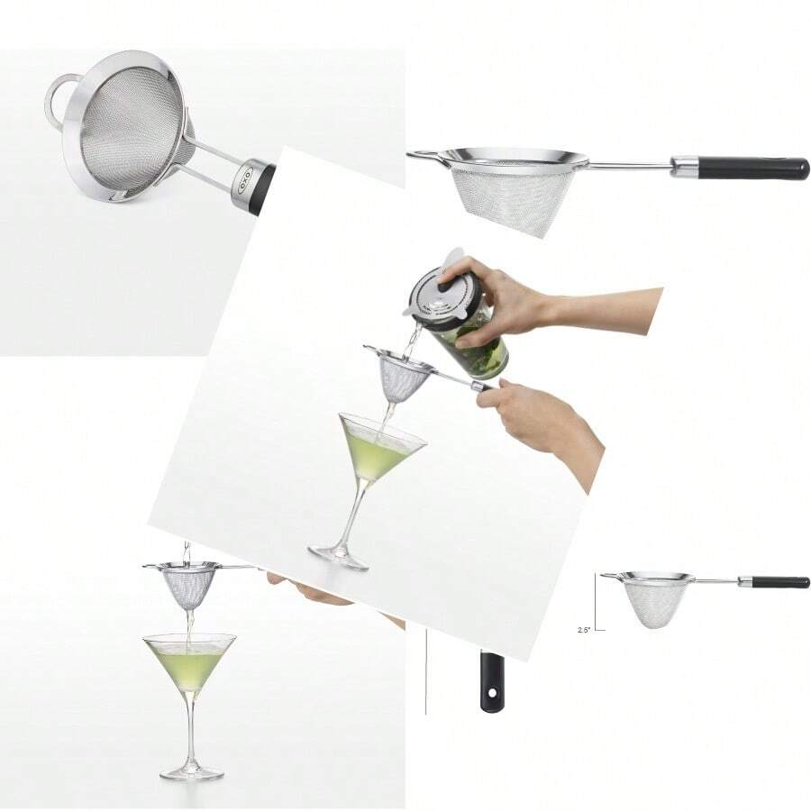 Fine Mesh Cocktail Strainer Stainless Steel | SHEIN USA