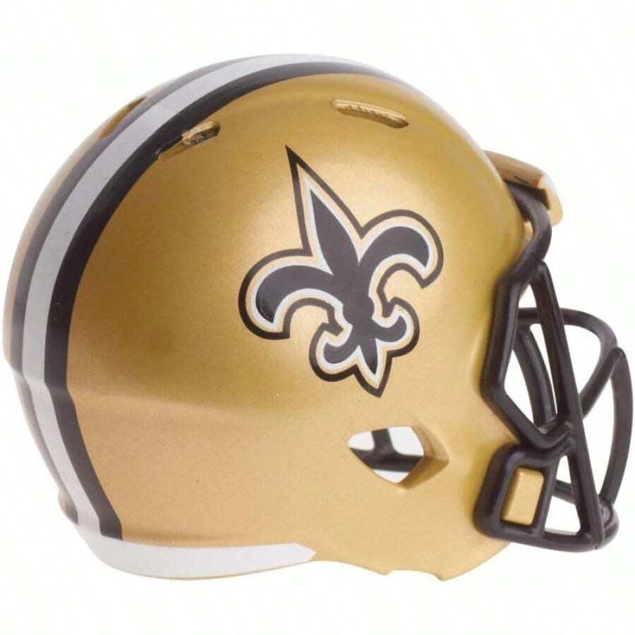 Riddell New Orleans Saints Helmet Pocket ProHelmet Pocket Pro Speed ...