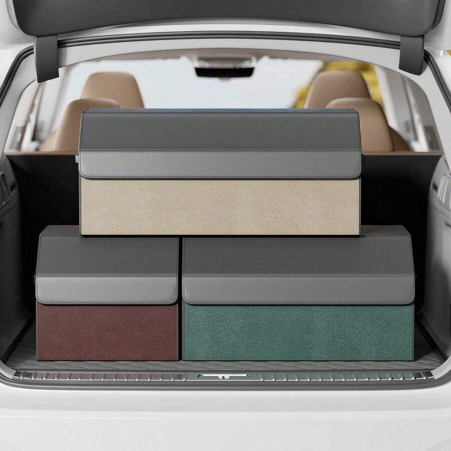 Folding Trunk Storage Box For Cars, A Multifunctional Organizer For ...