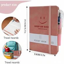 3 Pack Pocket Notebooks With Pens Mini Diary Notepad Memo Book Small ...
