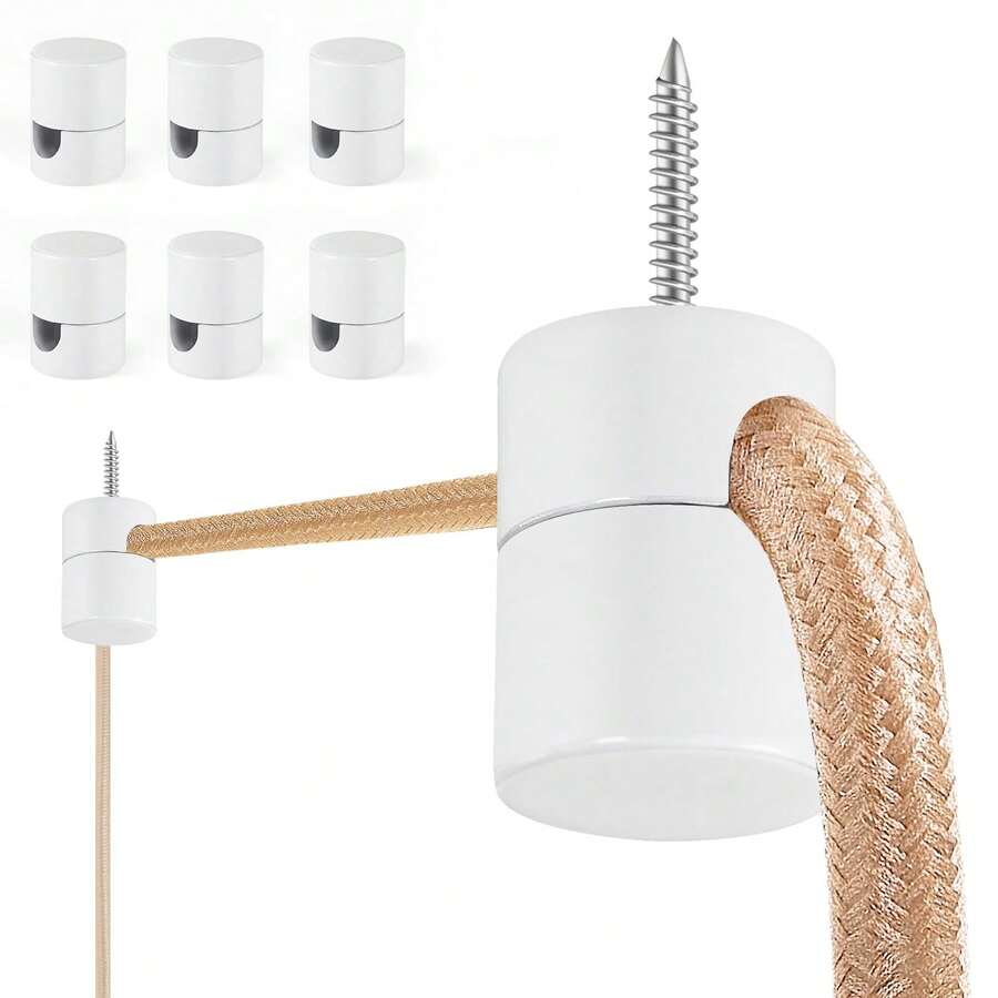 Aluminum Ceiling Hooks For Hanging Lights, White Ceiling Hooks For ...