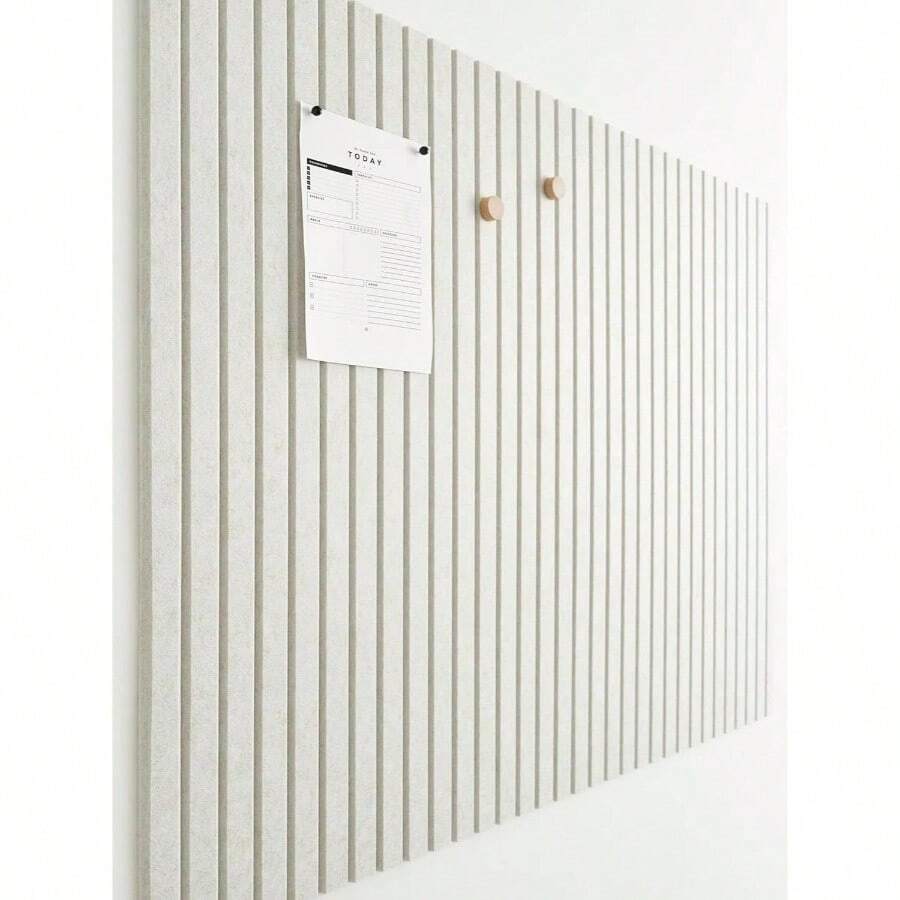 Large Cork Boards Walls Black Felt Board - Slat Wall Paneling, Felt ...