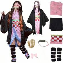 Disfraces de Halloween: Disfraces de cosplay de Kamado Tanjiro, Nezuko ...