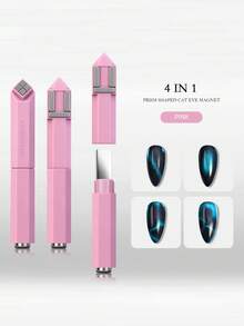 2Pcs/Set X Shape Cat Eye Nail Magnet Set Creating French Style On Nails ...