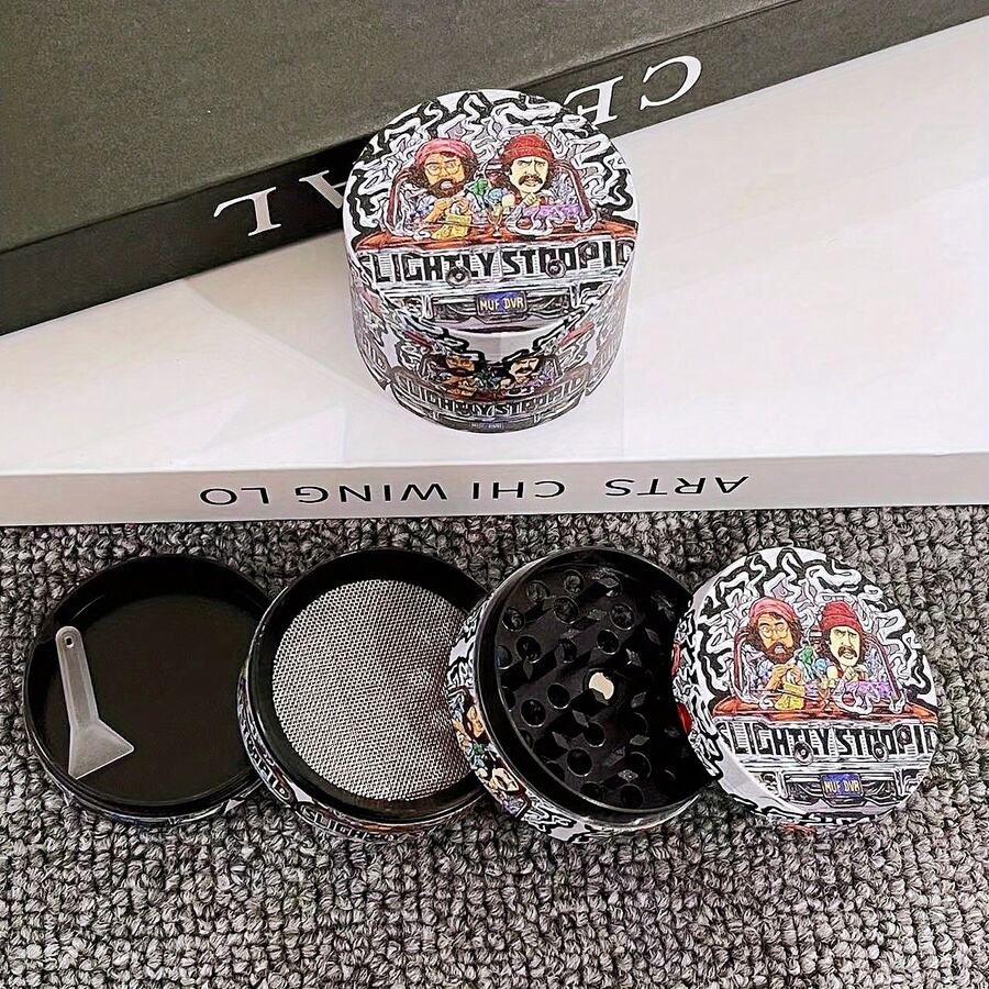 2/2,5 polegadas Moedor de Ervas para Carro Manual de Metal com 4 ...