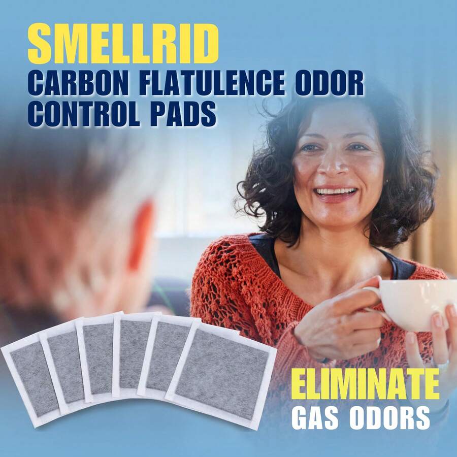 Activated Carbon Flatulence Odor Control Pads: Stop Embarrassing Gas ...