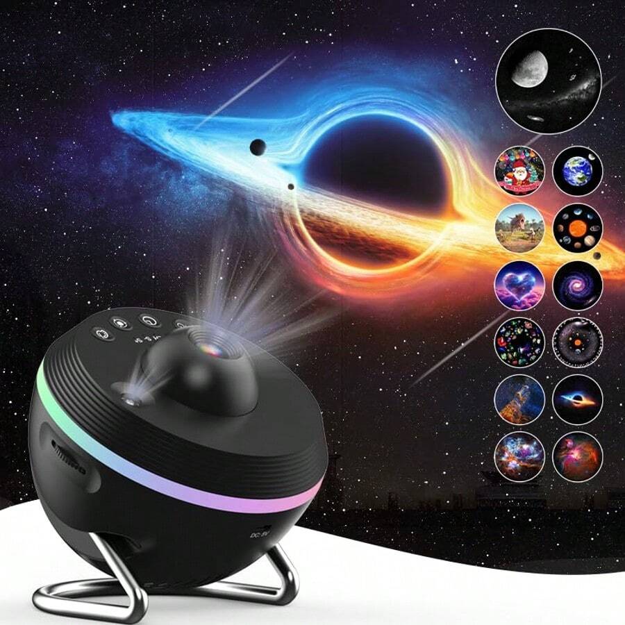 Proyector de planetario y galaxia para dormitorio, proyector de ...