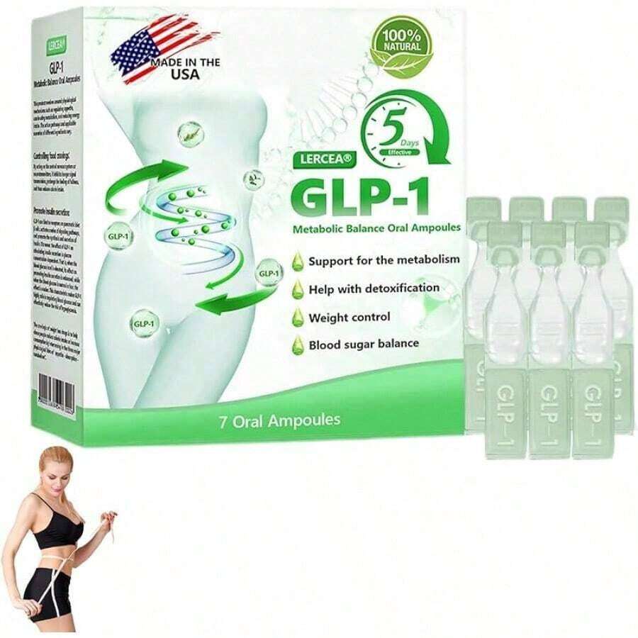 Lercea GLP-1 Oral Solution, Advanced GLP-1 Supplement Liquid Drops, GLP ...