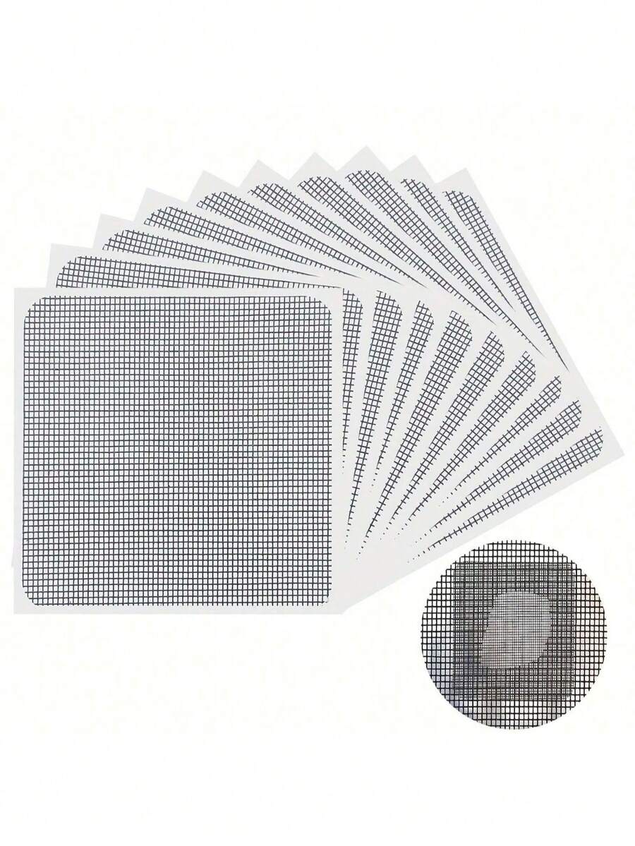Window Screen Repair Patch, 3-Layer Strong Adhesive Window Screen Mesh ...