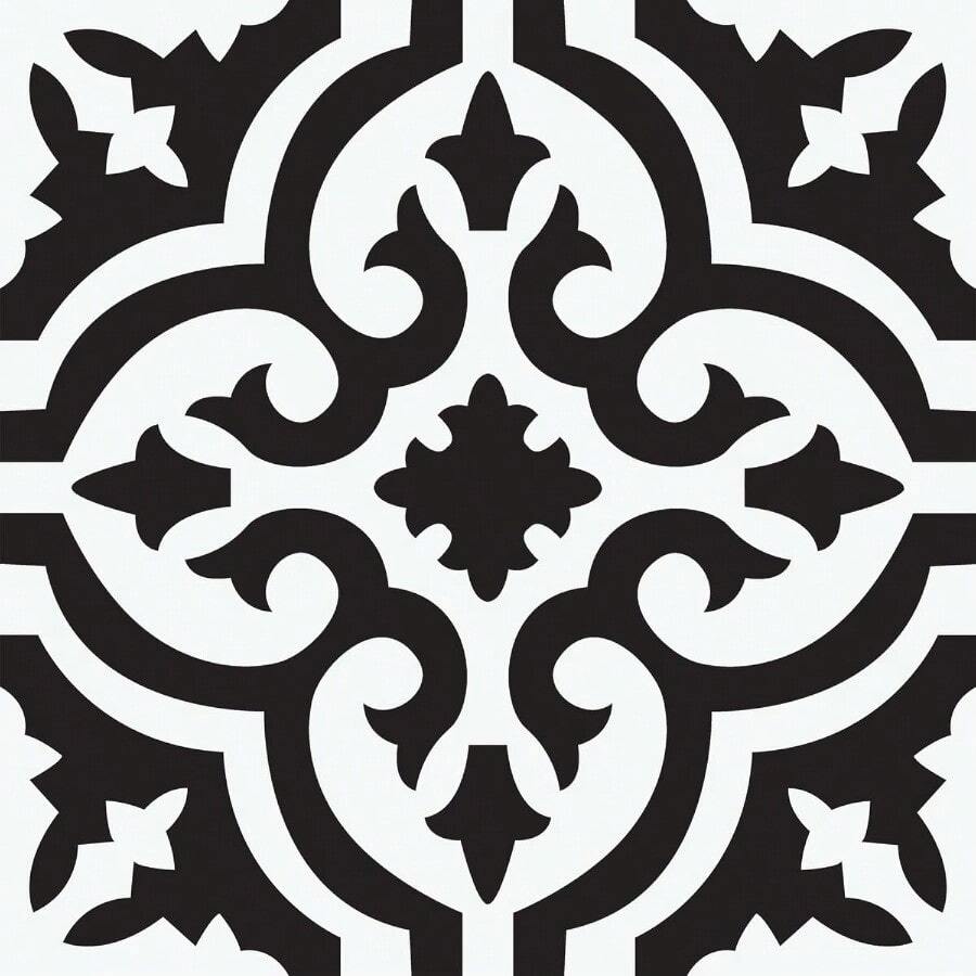 ZYDS Black Parma Peel And Stick Floor Ti FP3828 | aktuelle Trends ...