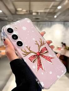 1 Stück Weihnachts-Schneeflocken-Hirschgeweih-Schleife elegantes ...