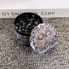 2/2,5 polegadas Moedor de Ervas para Carro Manual de Metal com 4 ...