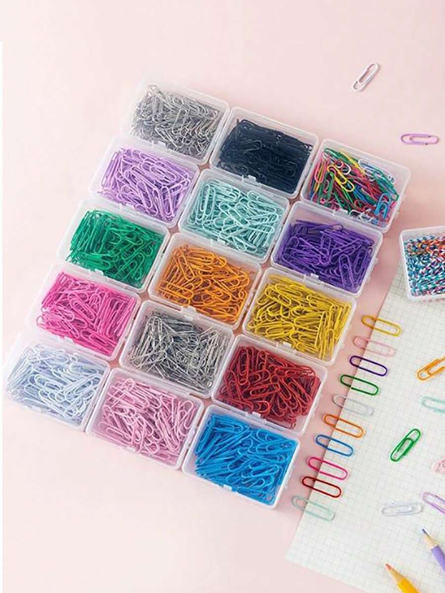 Macaron Color Paper Clips, Creative Curved Clips For Scrapbooking ...