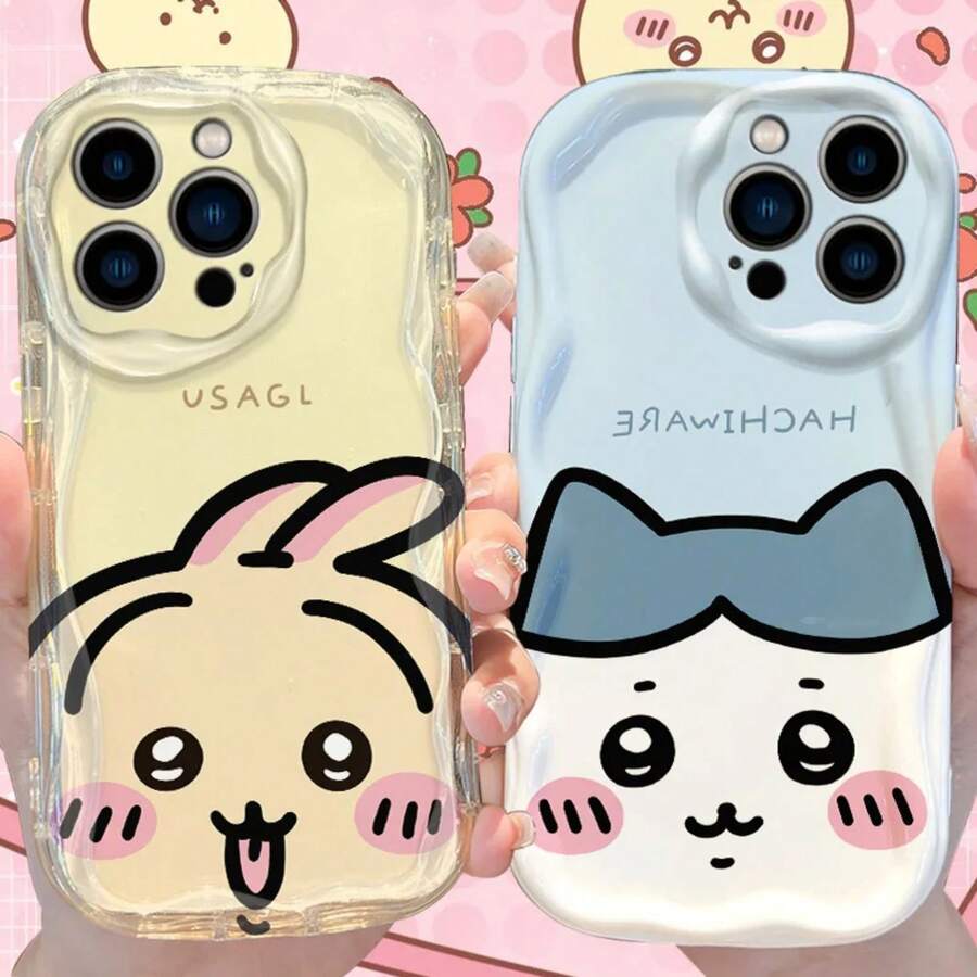 C-Chiikawas Case For IPhone 16 15 14 Pro Max 13 12 Mini 11 XS X XR 8 7 ...