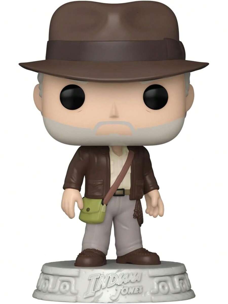 Classic Adventurer! Funko Pop! Indy 5 Indiana Jones With Whip & Satchel ...