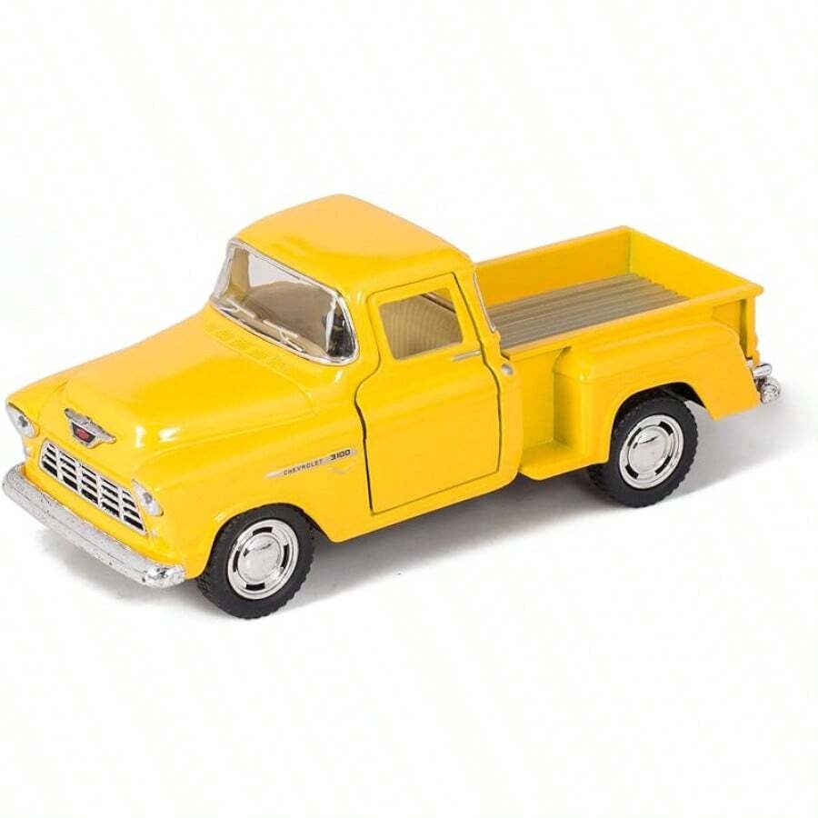 KiNSMART 1955 Chevrolet Stepside Pickup Truck 5 Inch 1:32 Scale Die ...