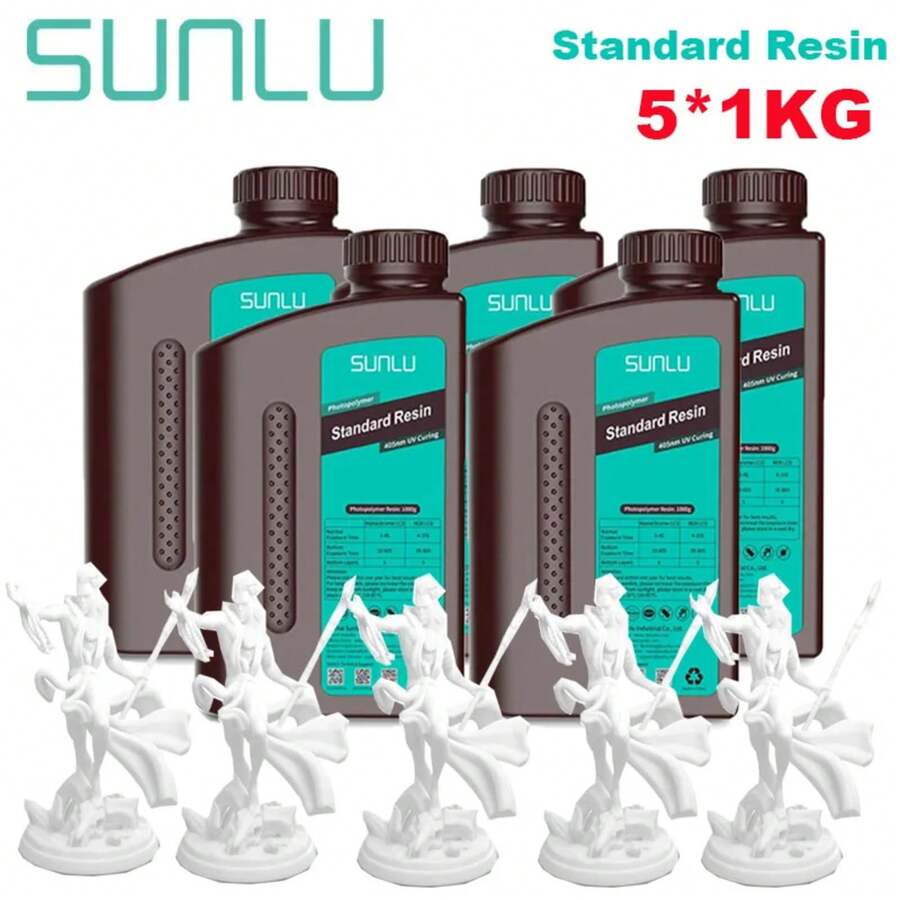 SUNLU 5KG tipo ABS/padrão/lavado con agua/14K resina de alta precisión ...