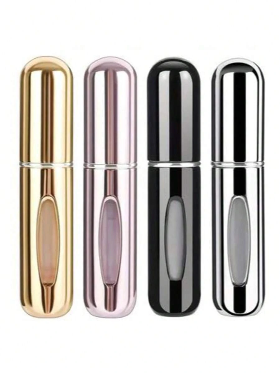 4pcs 0.17oz Portable Perfume Atomizer - Leak-Proof, Aluminum Alloy ...