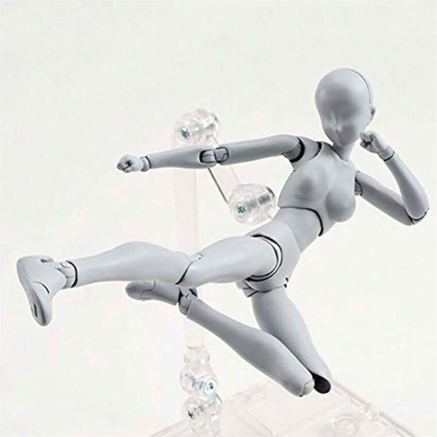 AXITWXIT Action Figures Body-Kun DX & Body-Chan DX PVC Figure Model ...